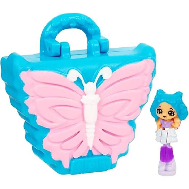 Shopkins Lil' Secrets Party Pop Ups Фигурка для девочек, розовый/голубой, ABS пластик, ПВХ, с секретом — фото 1