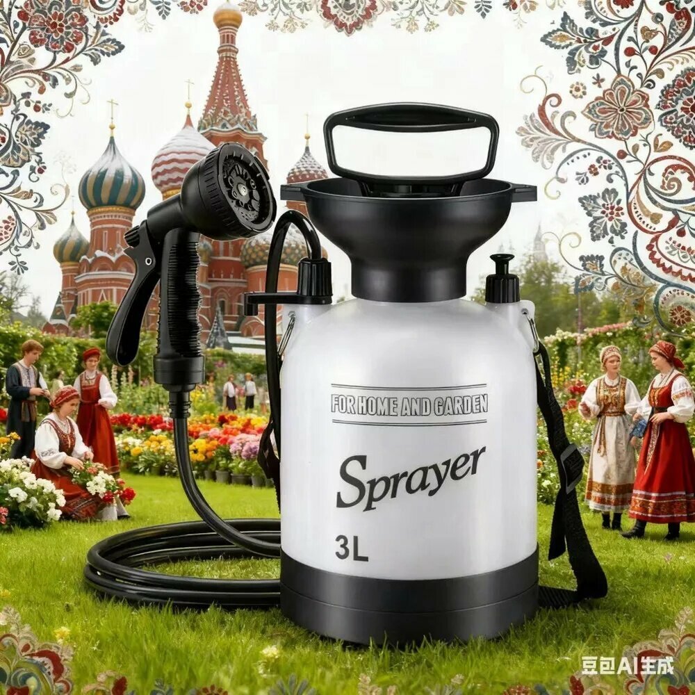 Опрыскиватель садовый рычажный 3 л — удобный инструмент для обработки растений на даче и огороде