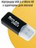 Картридер USB 2.0 Micro SD с адаптером для microsd