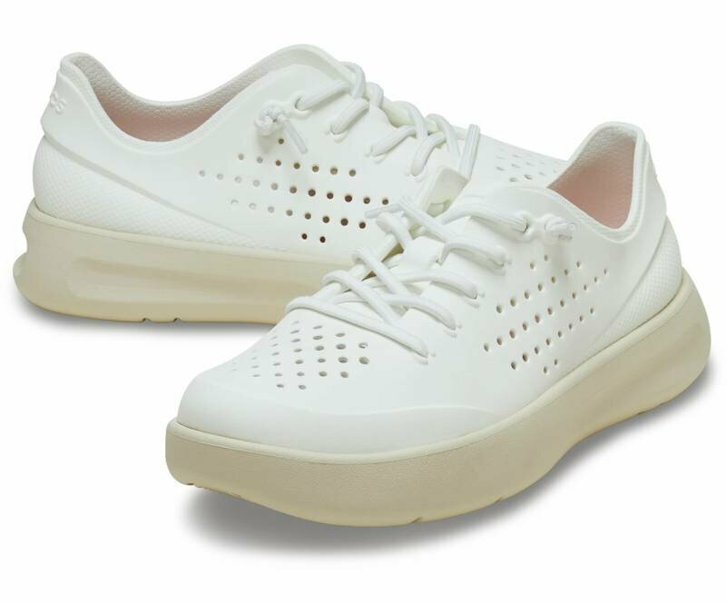 Кроссовки Crocs InMotion Pacer W, размер EU 37-38 USw 7 СМ 23.8, белый, бежевый — фото 1