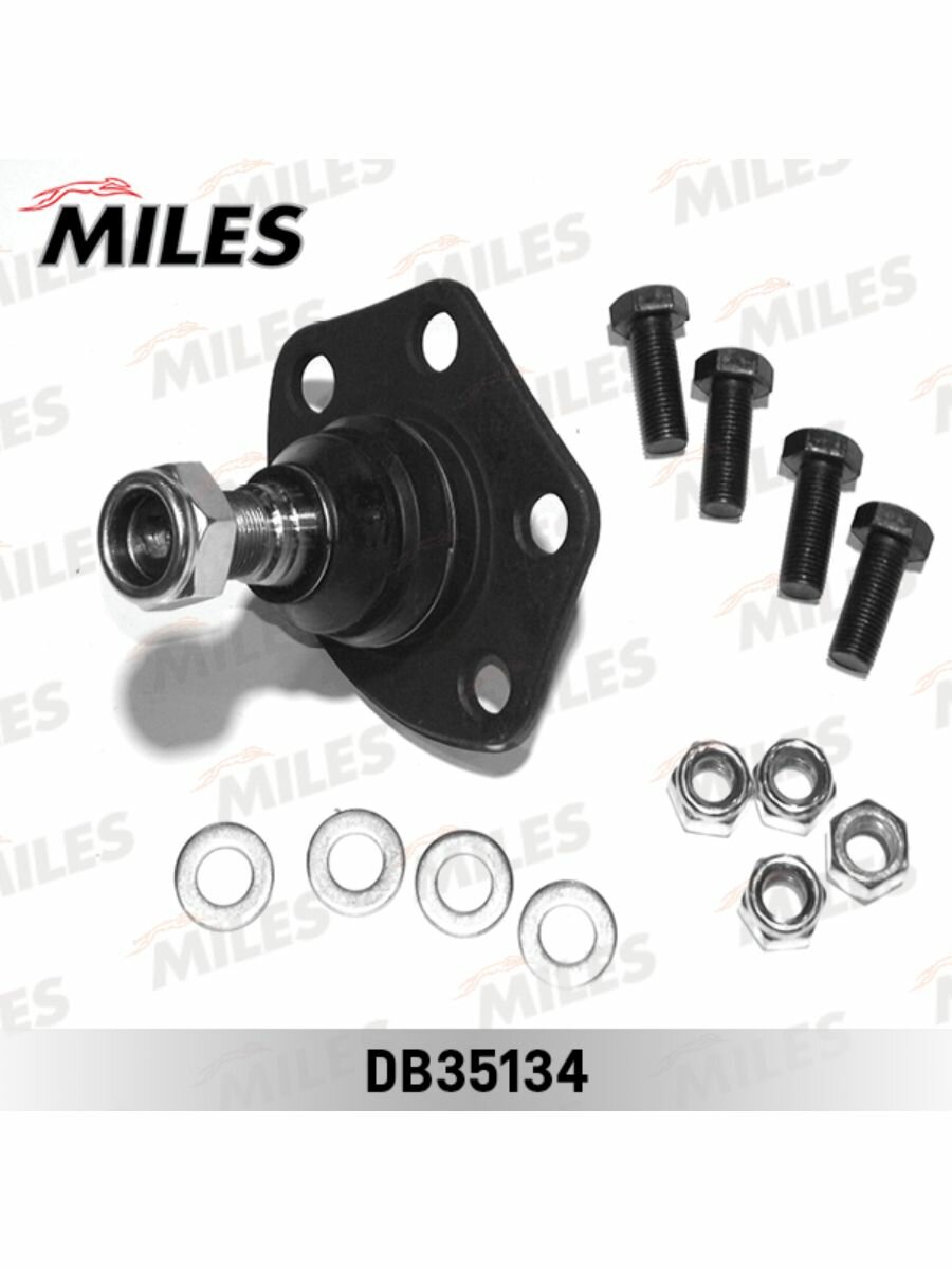 Опора шаровая нижняя L=R MILES DB35134 Citroen Jumper, Fiat Ducato, Peugeot Boxer 18 94-01 с крепежом