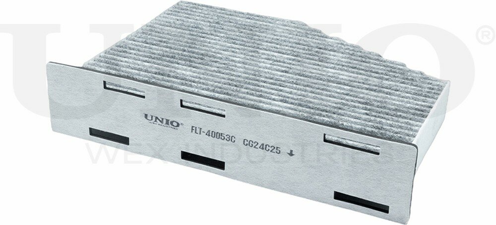 Фильтр салона UNIO FLT-40053C Vw Passat B6, B7 05-, Tiguan 07-, Skoda Octavia 1Z3,1Z5 04-, угольный