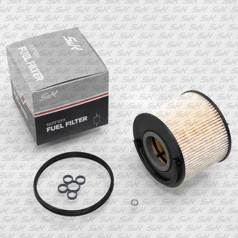 Фильтр топливный S&K SKFF1011 картридж Audi Q7 2006->, Porsche Cayenne 2009-2010, Vw Touareg 2004-2010