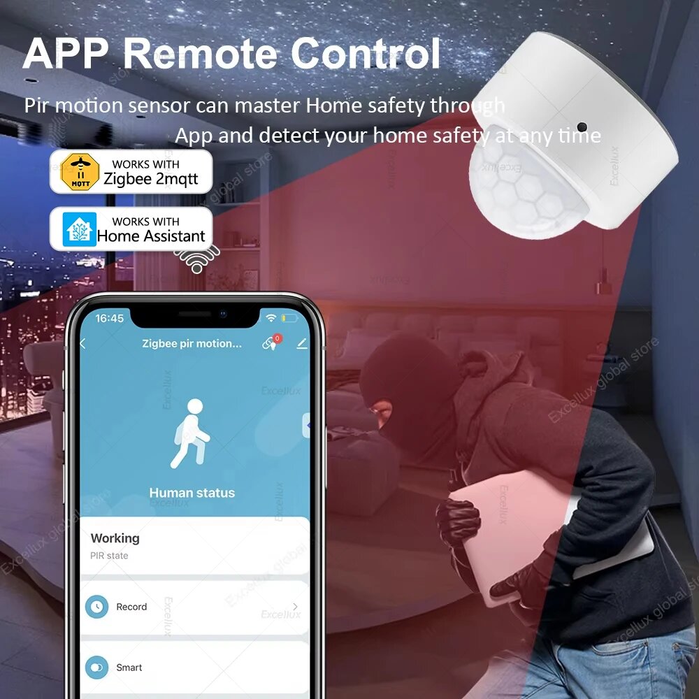 Zigbee PIR датчик движения — фото 1