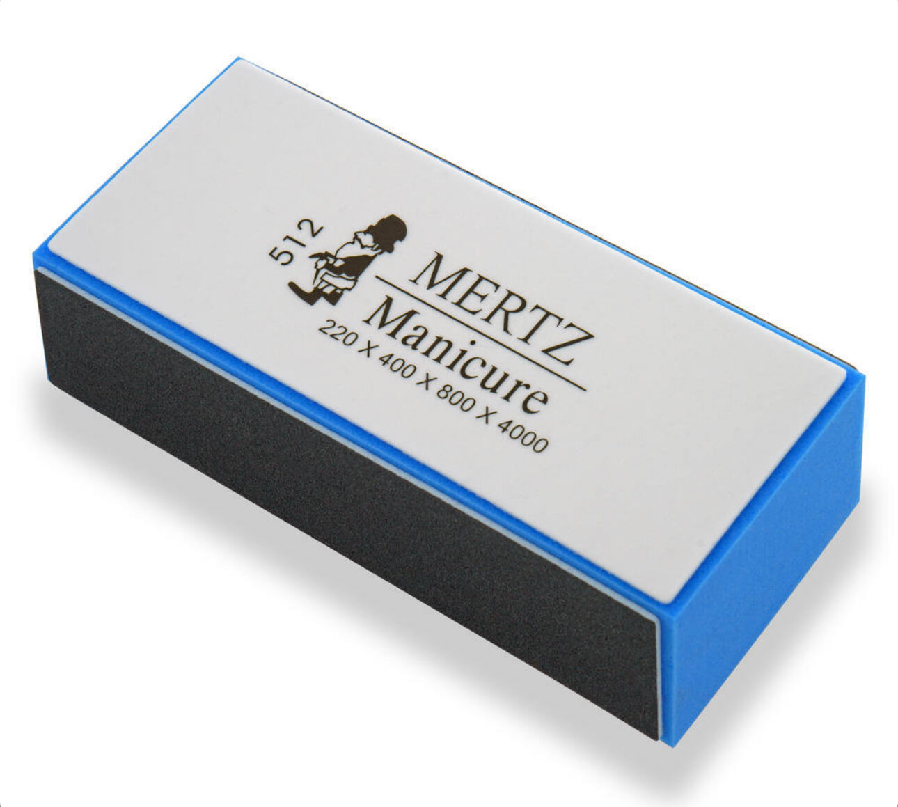 Mertz / 512 Бафик полировочный 4-х сторонний для ногтей. Баф для полировки ногтей до блеска