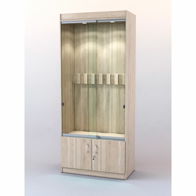 Витрина для оружия №2, Дуб Сонома. Производитель товара - компания Westcom.