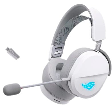 Наушники ASUS с Микрофоном ROG Pelta 90YH0410-BHUA10 White, оригинал