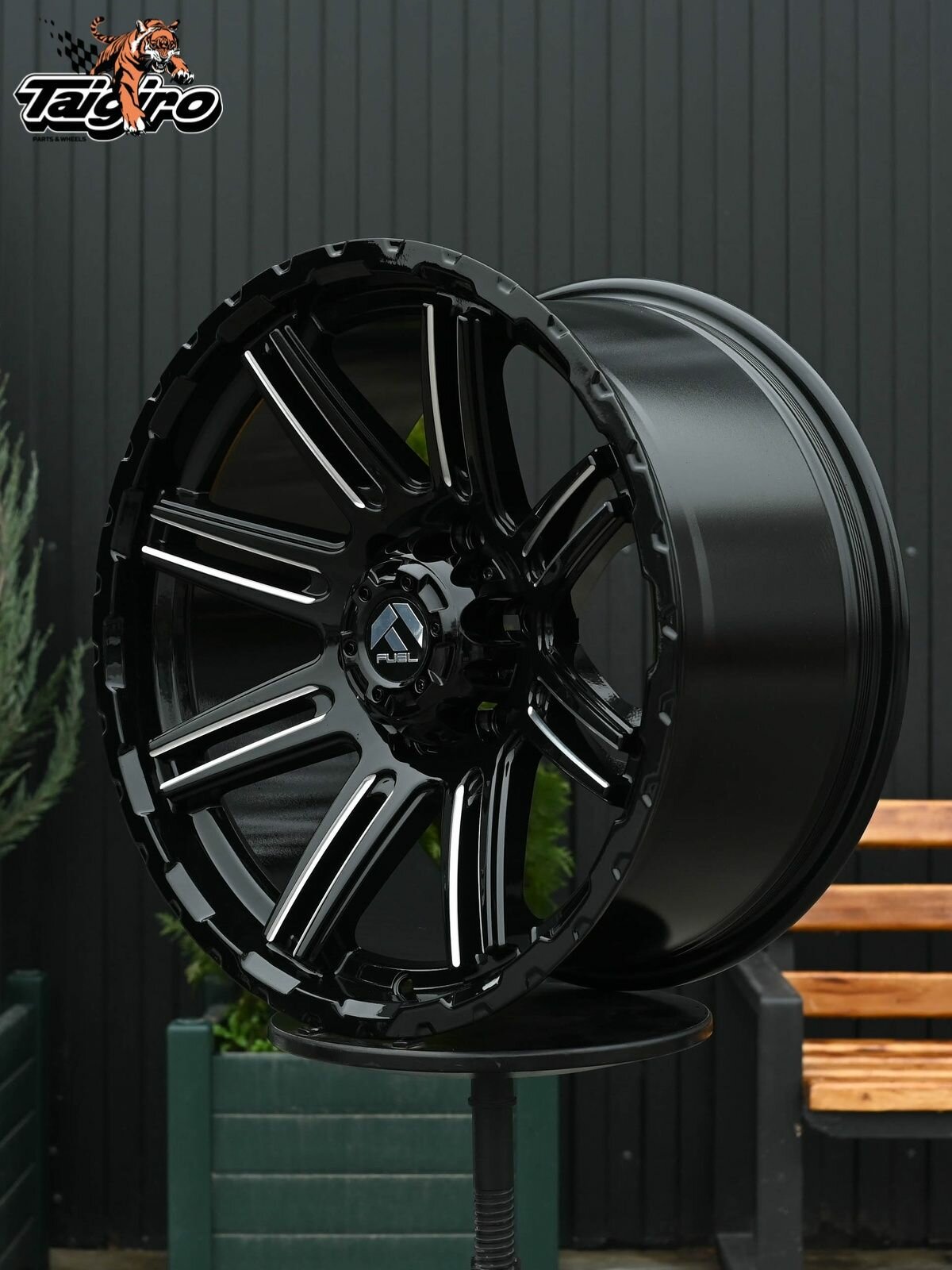 Taigiro Топ дизайн Колесный диск Литой 18x9 PCD6x139.7 ET12 D110 Черный ФЗ