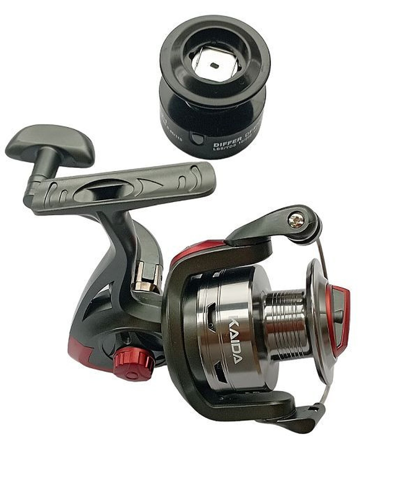 Безынерционная катушка KAIDA DF 3000, 3+1 подшипника, лесоёмкость 250-110 м