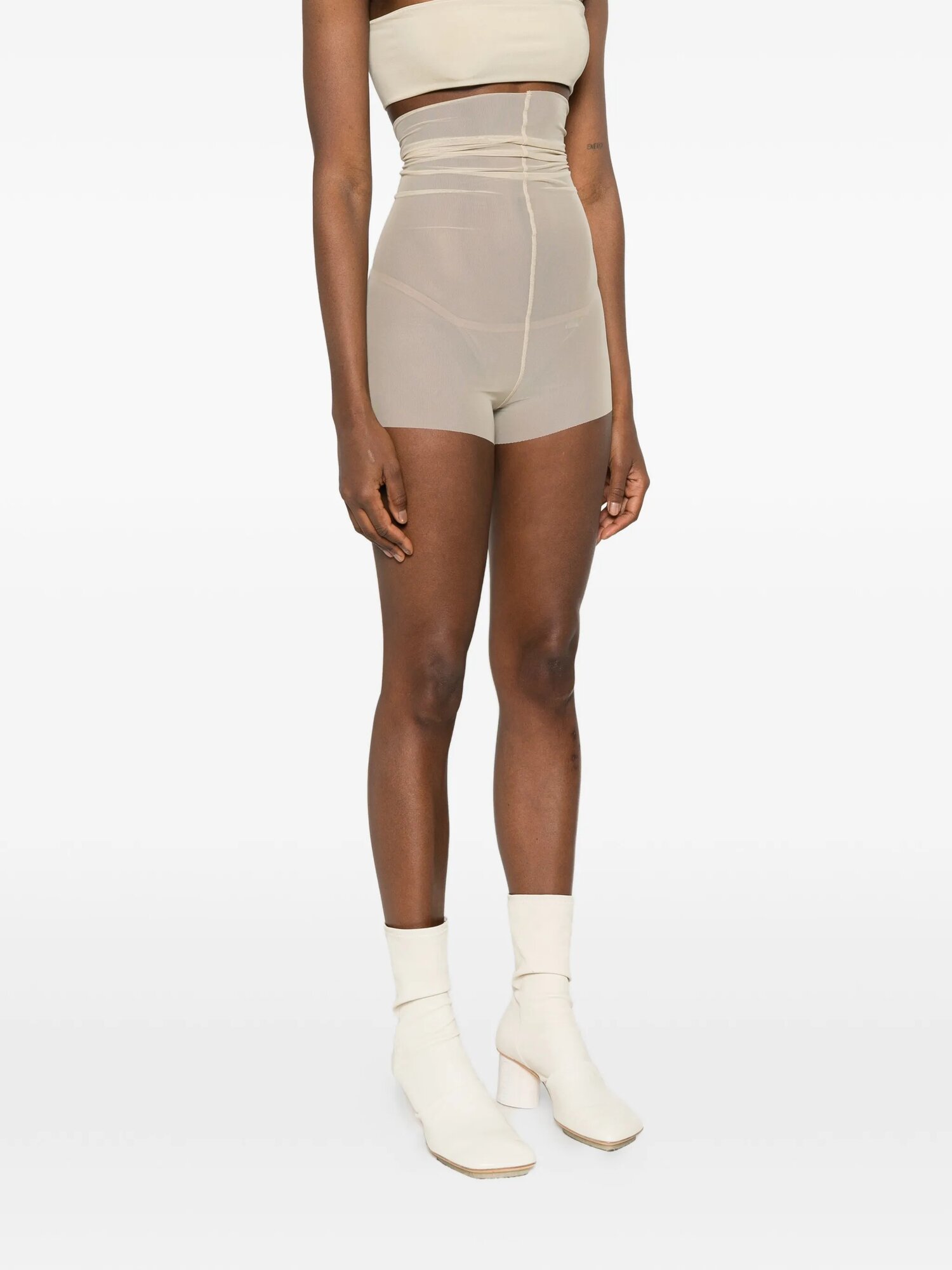 Шорты Rick Owens High-waisted stretch shorts, размер 42, разноцветный — фото 1