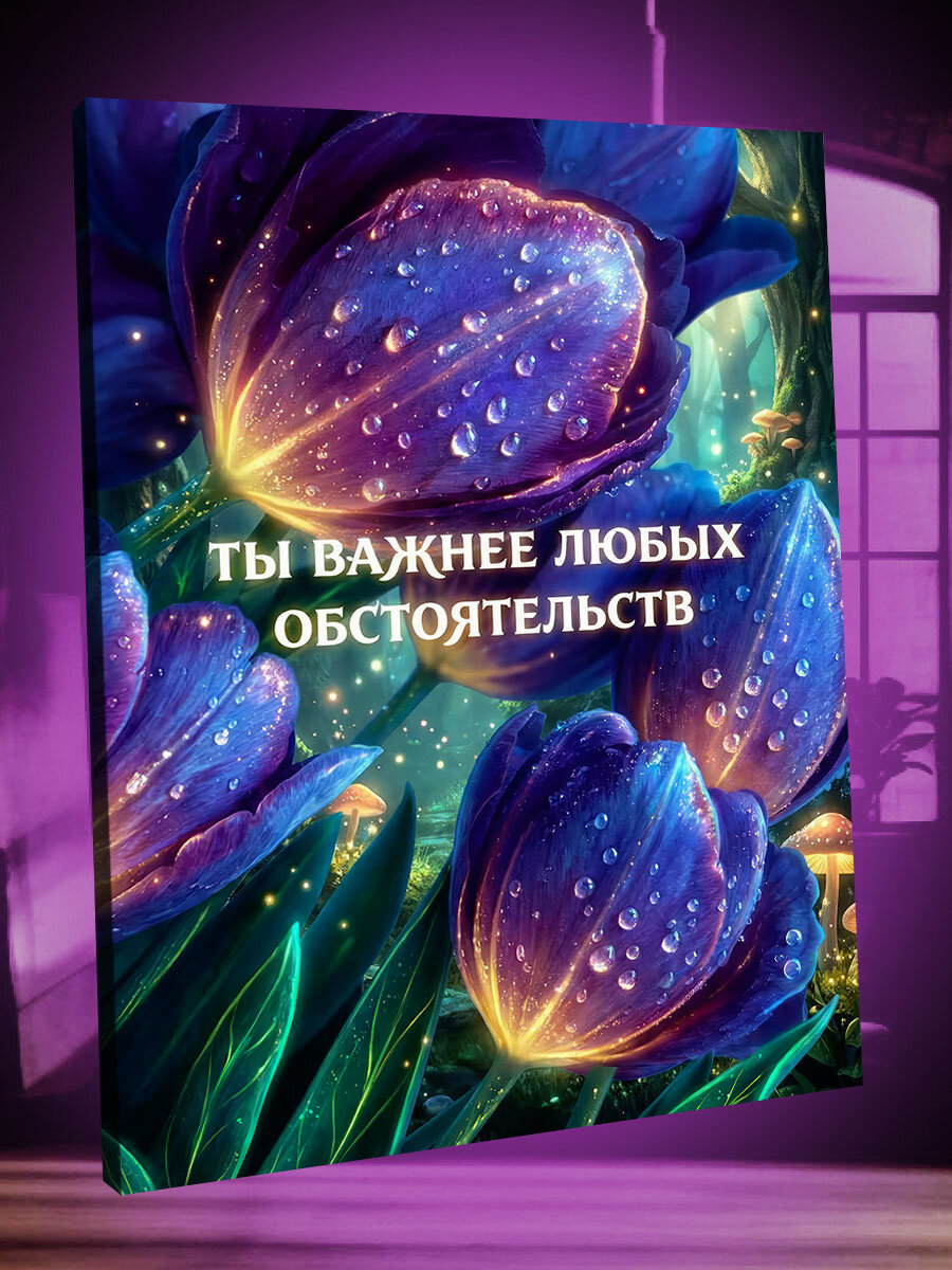 Интерьерная картина Тюльпаны