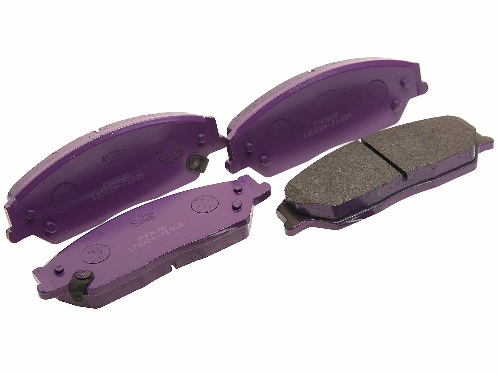 Колодки тормозные передние (4шт.) NiBK Арт. PN0828 / TOYOTA Camry (11-)