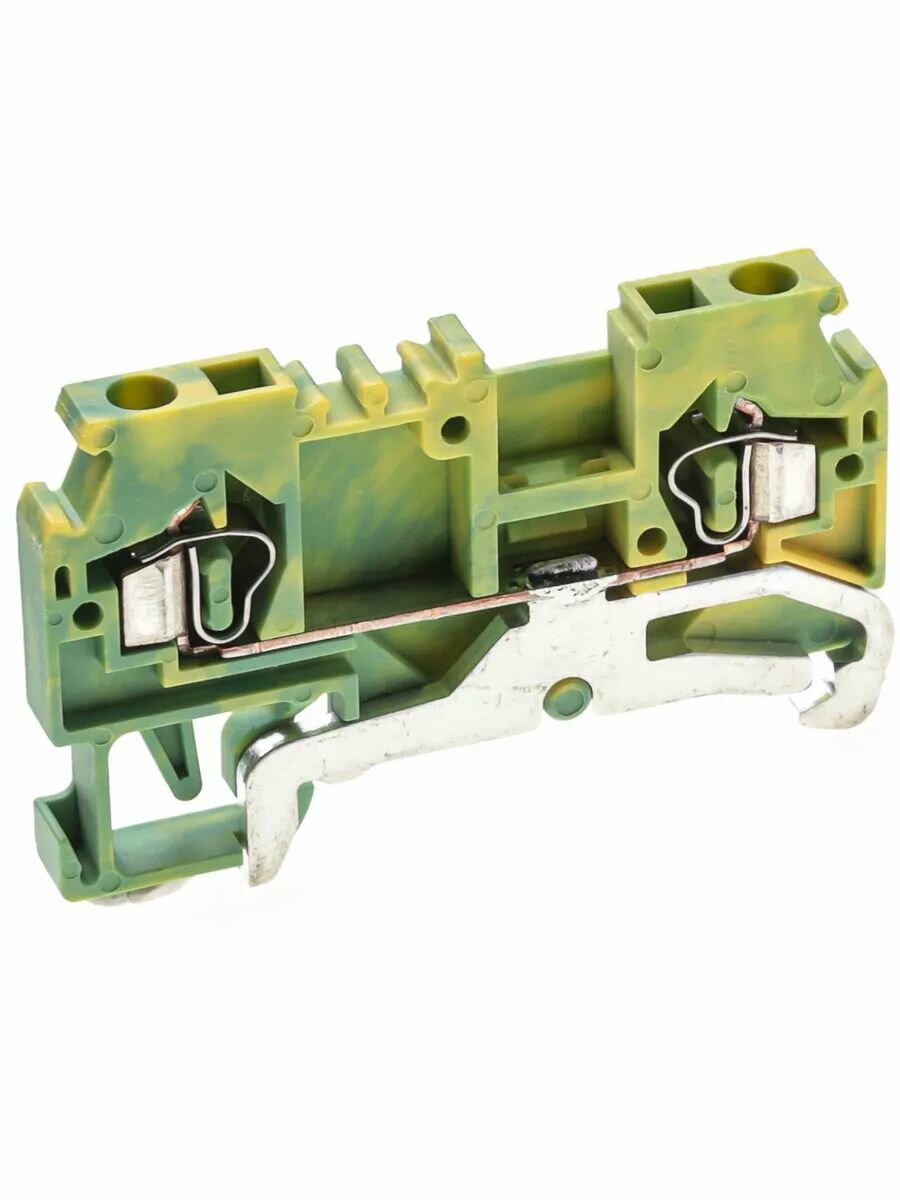 Клемма 2-пол заземл. 4QMM ж/з 281-907 WAGO