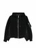 Куртка Sacai Hooded zip-up jacket, размер 44, black/black