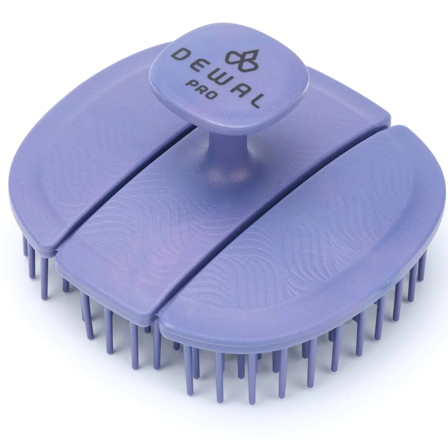 Щетка для волос Dewal PRO New Flexi, антибактериальная, компактная, цвет синий