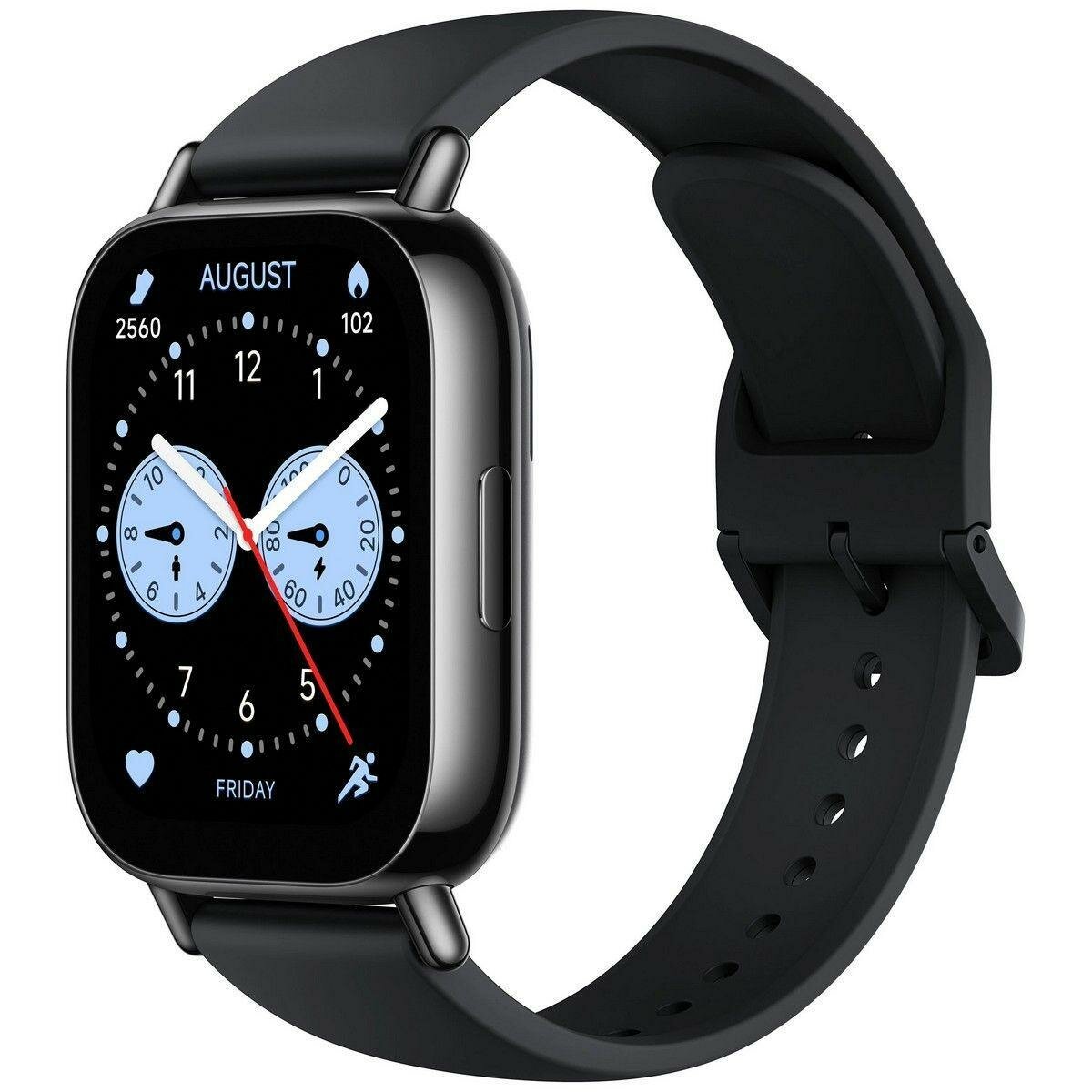Смарт-часы Xiaomi Redmi Watch 5 Lite 1.96 AMOLED корп. черный рем. черный разм. брасл:135-205мм (BHR8789GL)