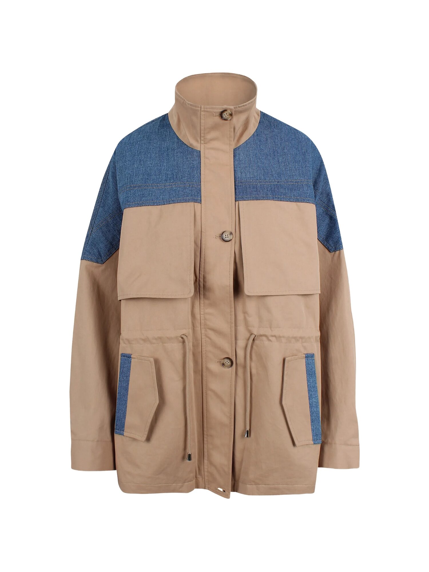 Куртка Nano denim panel jacket