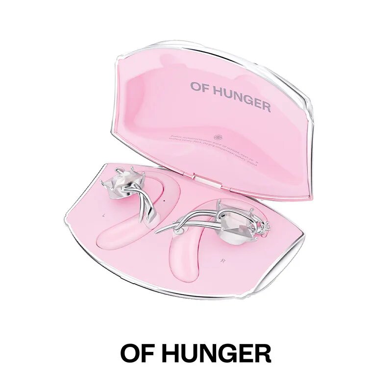 OF HUNGER Bluetooth наушники Millennium Pink White Stone