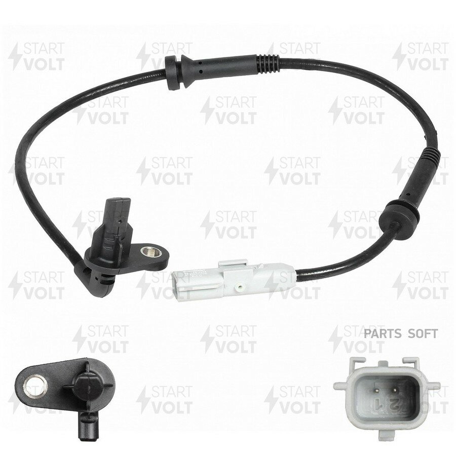 VSABS0906 STARTVOLT Датчик ABS для а/м Renault Logan (12-)/Sandero (14-) зд. прав. (VS-ABS 0906) STARTVOLT VSABS0906 | цена за 1 шт