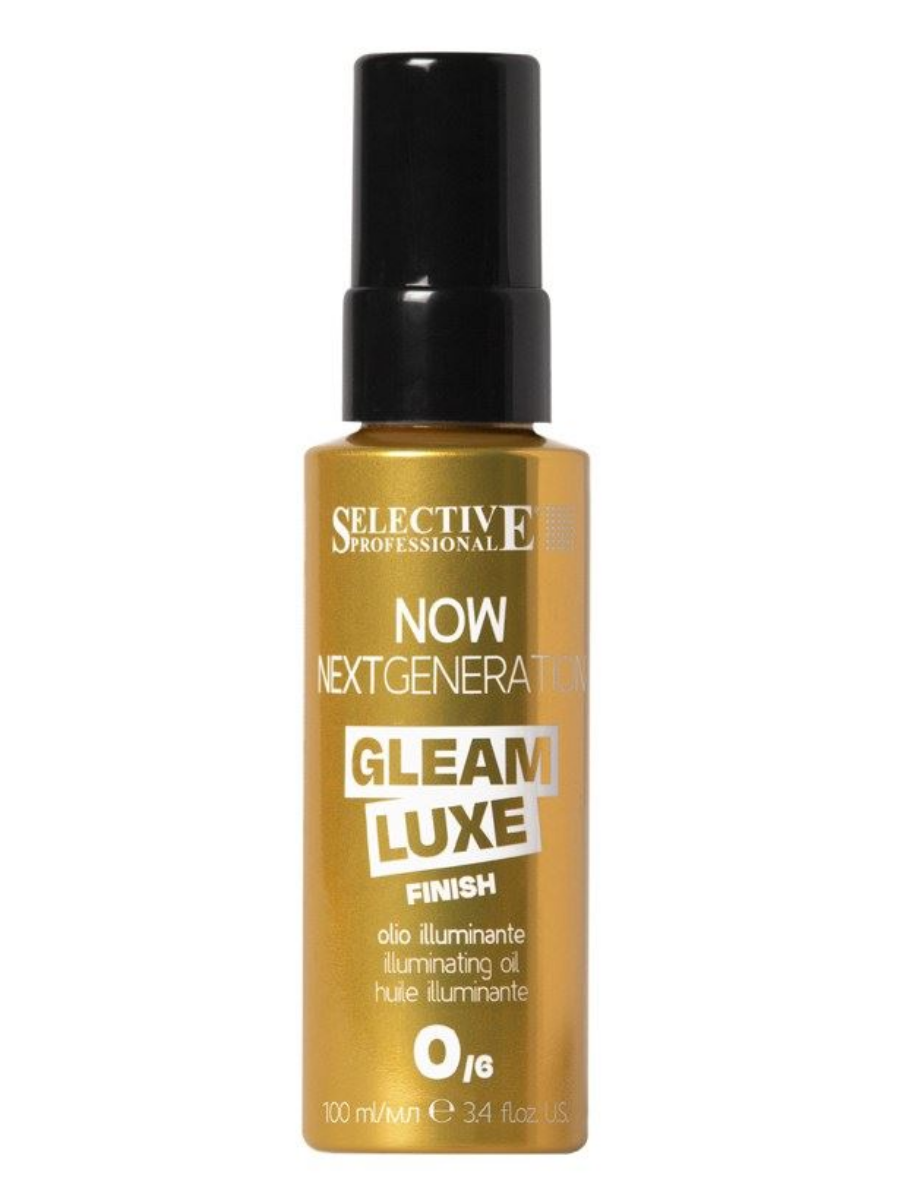 Масло Selective Professional Now Next Generation Finish Gleam Luxe для придания финишного блеска, 100 мл