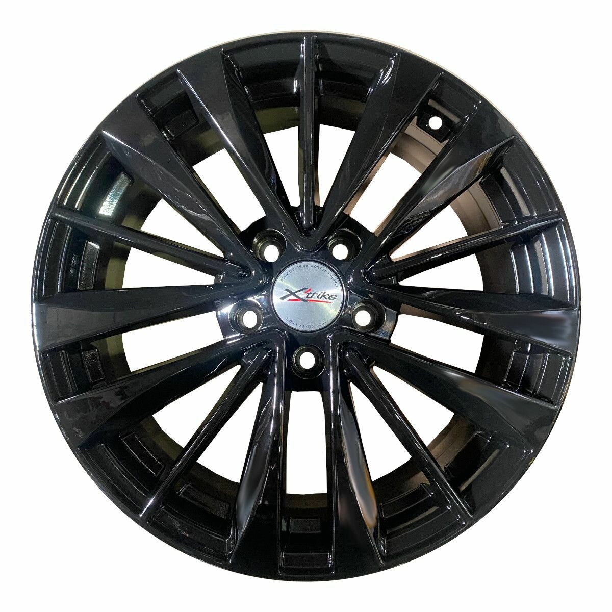 Диск литой X'trike X-126 7,0\R17 5*114,3 ET35 d67,1 BK [14803BX] Fb max 620 kg легкосплавный