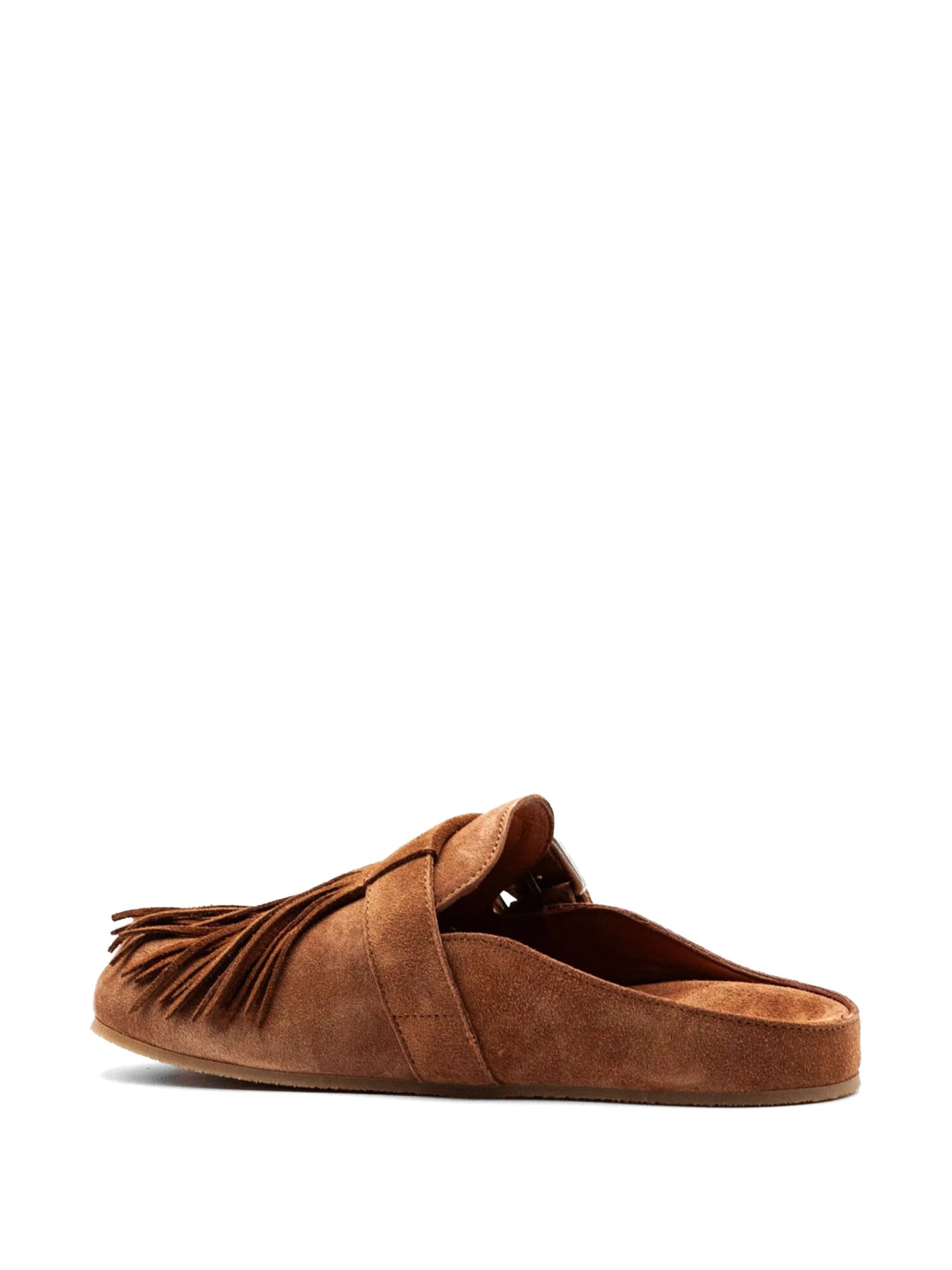 Мюли Vic Matie Fringed buckle mules, размер 37, brown — фото 1