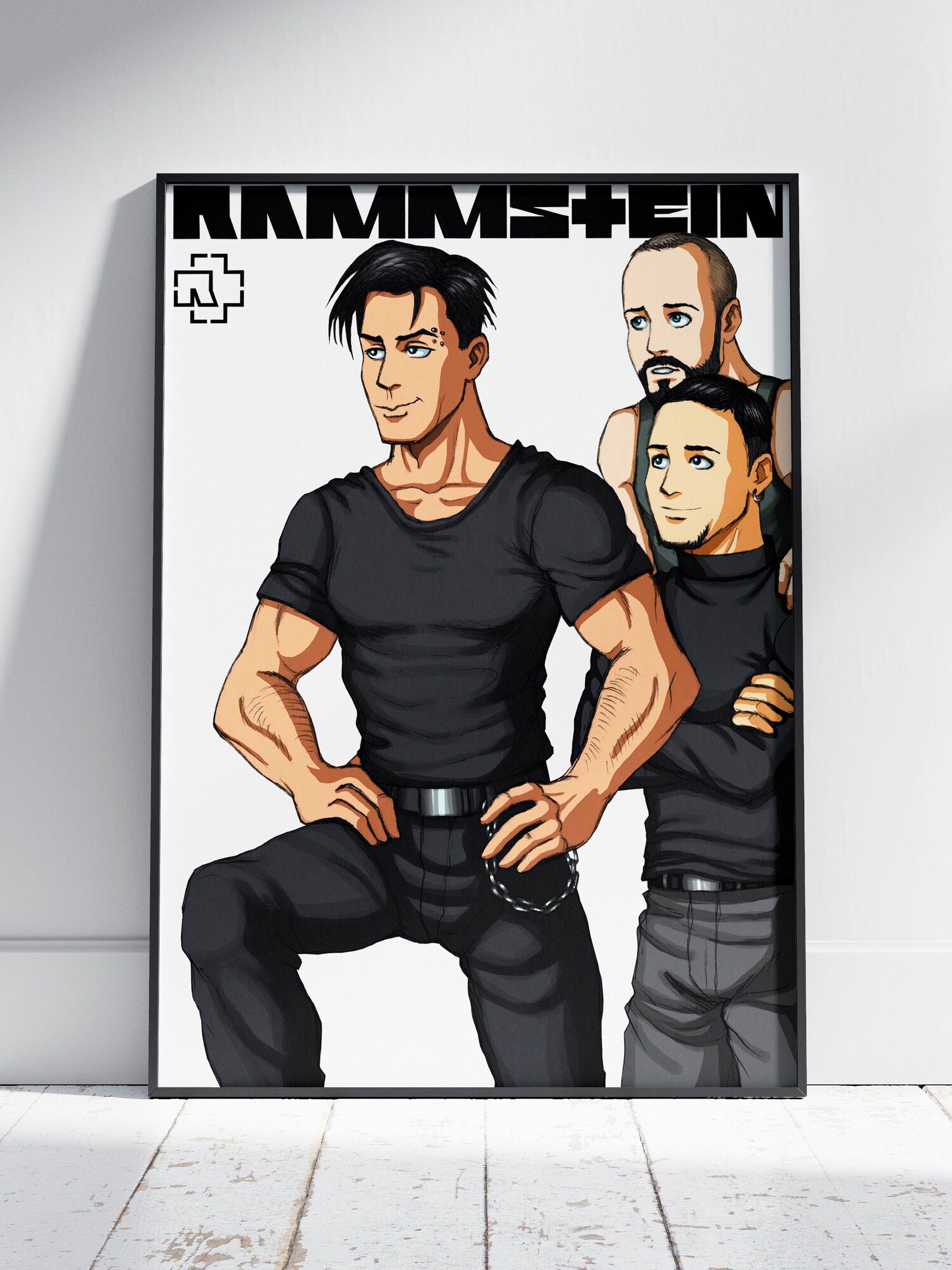 Плакат на стену для интерьера Rammstein (Рамштайн 15) - Постер по музыке и артисту формата A4 (21x30 см)