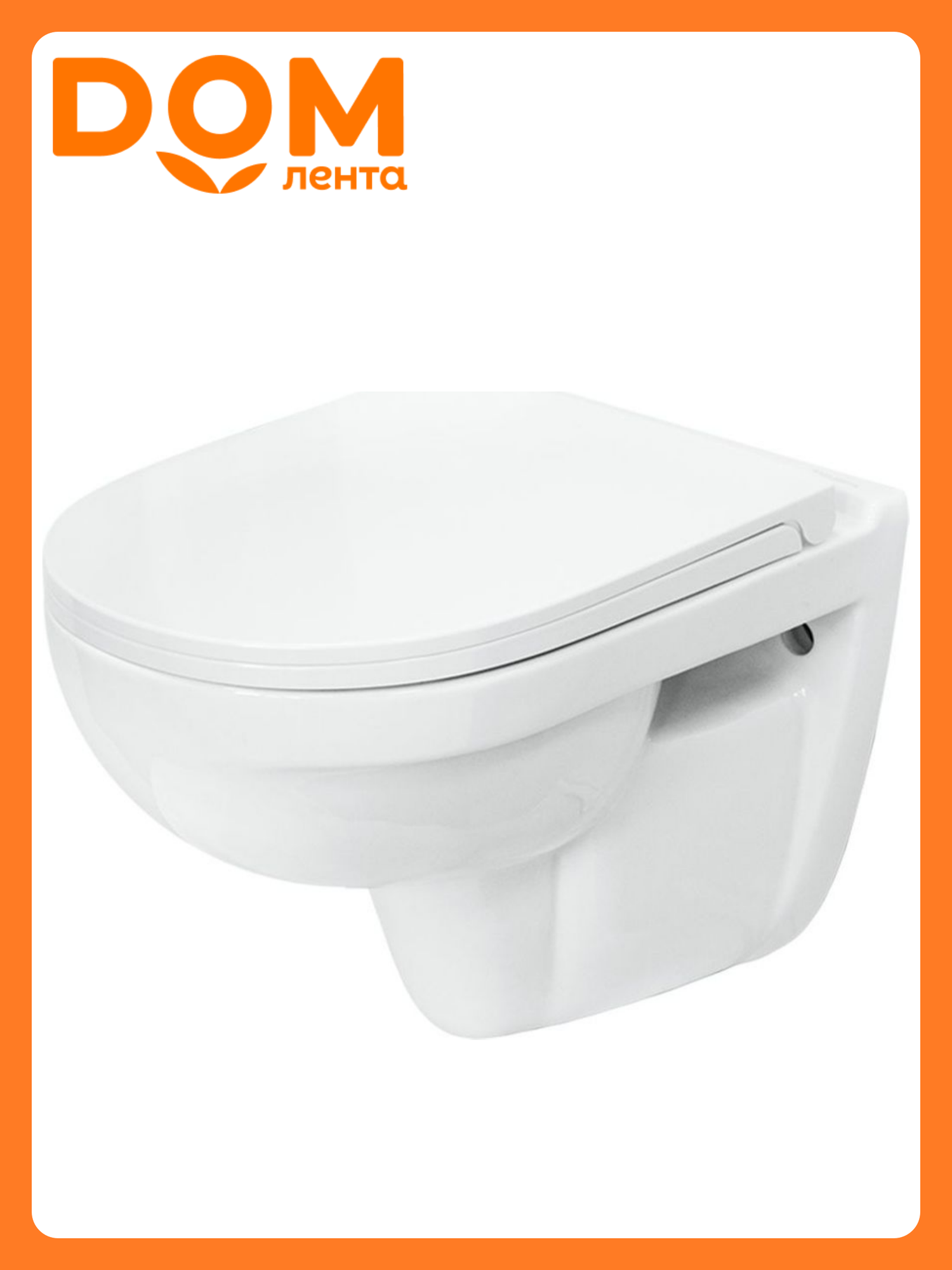 Унитаз SANITA LUXE "BEST" SLDM, подвесной, белый, санфарфор, овальный