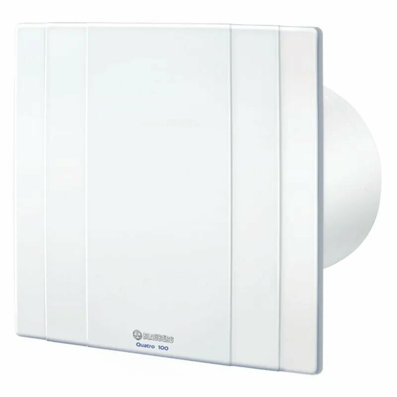 Blauberg Quatro 100 T, Вентиляторы для вытяжной вентиляции с декоративной лицевой панелью
