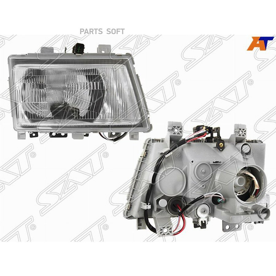 Фара MITSUBISHI CANTER 03- от официального дистрибьютора, SAT, артикул ST2141178R