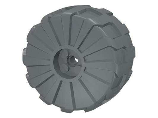 Деталь Lego 2515 Wheel Hard Plastic Large (54mm D. x 30mm)
