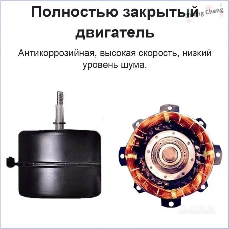 Канальный вентилятор 150x150 мм, 530 м³/ч, 2500 об/мин, для вытяжки, пластиковый корпус, белый — фото 1