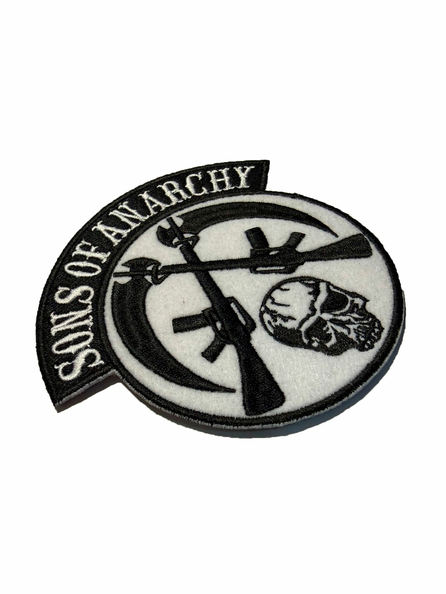 Нашивка "Сыны анархии" (105мм/87мм)