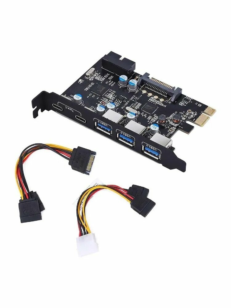 USB3.0 адаптер с 3 портами + 13.0