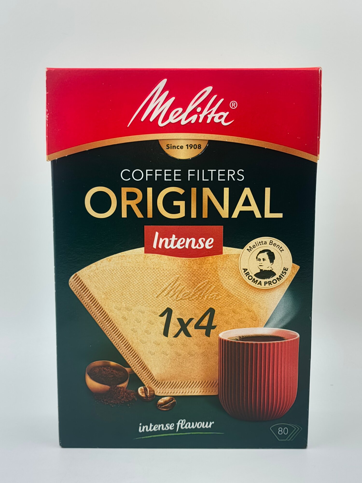 Фильтры для кофе 1х4 Melitta Gourmet Intense 80 шт. (Германия)