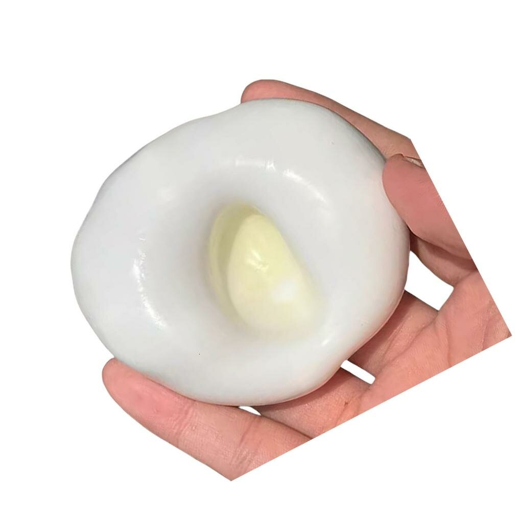 Портативный мяч-лапка для кошек, игрушка для снятия стресса, 6cm - Лимонно - желтый