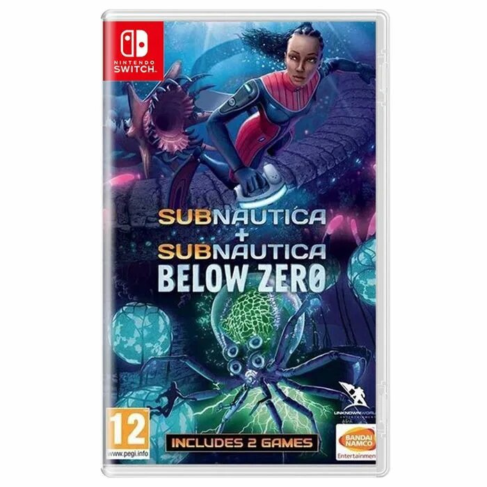 Subnautica + Subnautica: Below Zero, Nintendo Switch, русские субтитры
