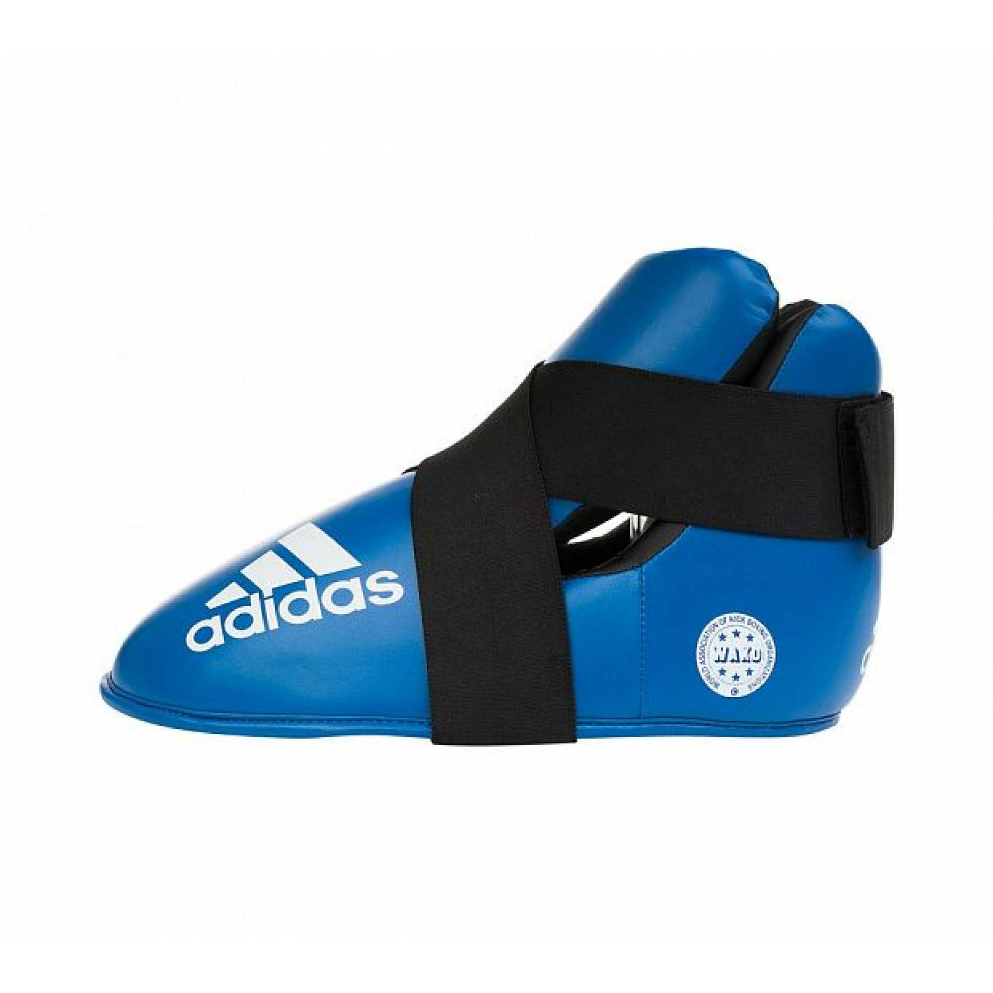 Защита стопы WAKO Kickboxing Safety Boots синяя (размер M) полиуретан
