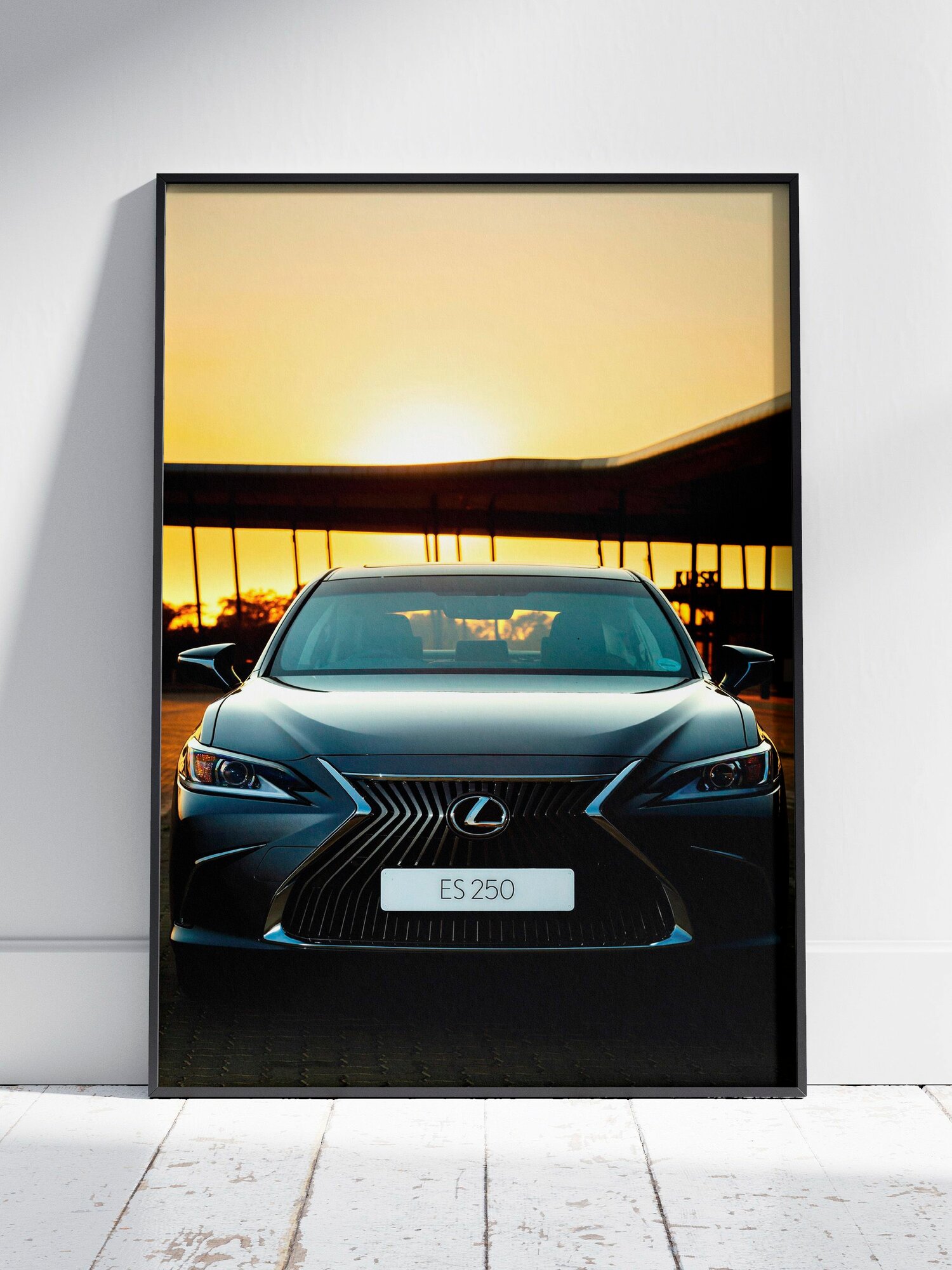 Плакат на стену для интерьера Авто и Мото (Лексус ES - Lexus ES) - Постер по транспорту формата A4 (21x30 см)