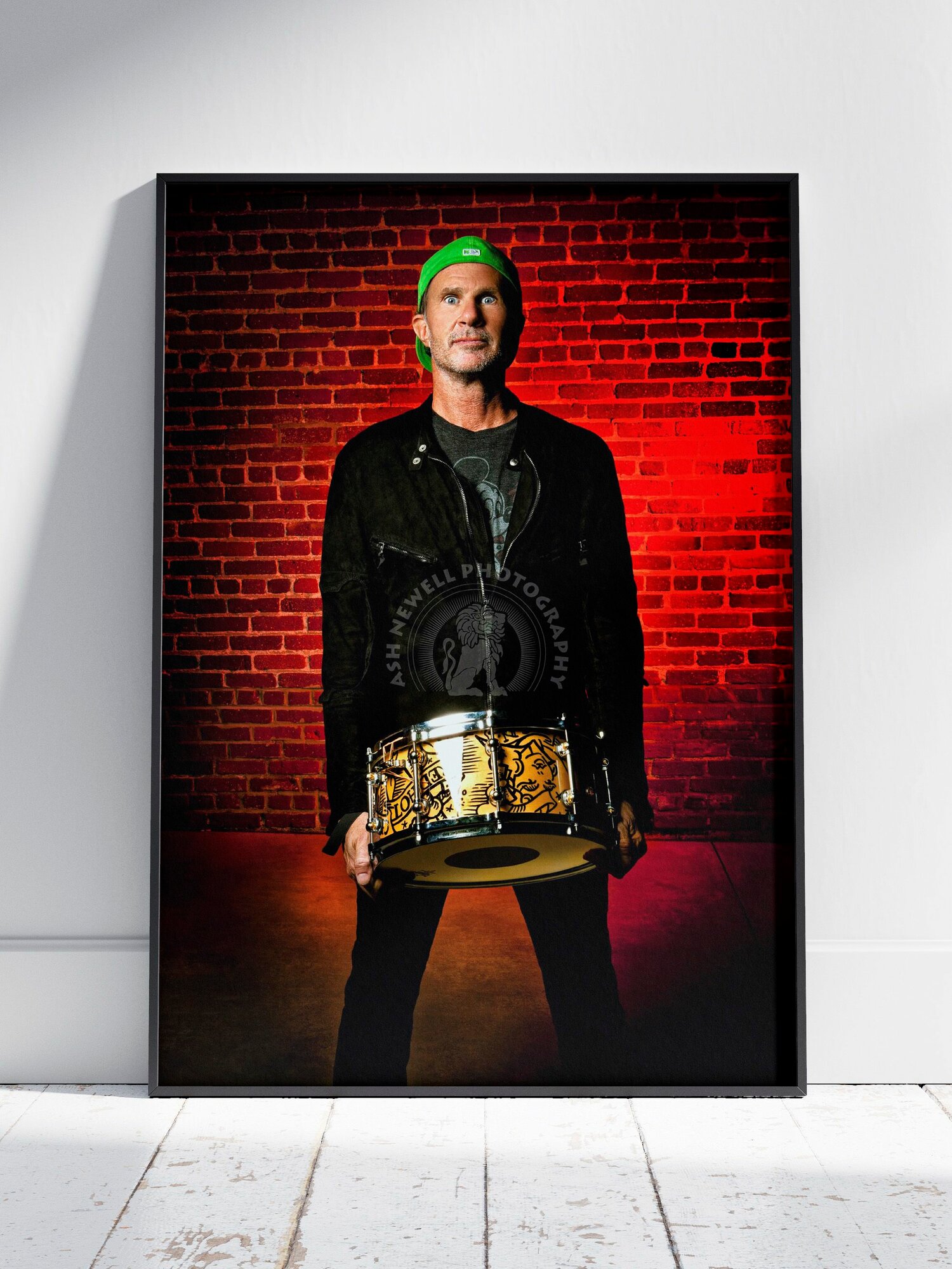 Плакат на стену для интерьера Ред Хот Чили Пепперс (Чад Смит - Chad Smith 2) - Постер по спорту и физической активности формата A4 (21x30 см)