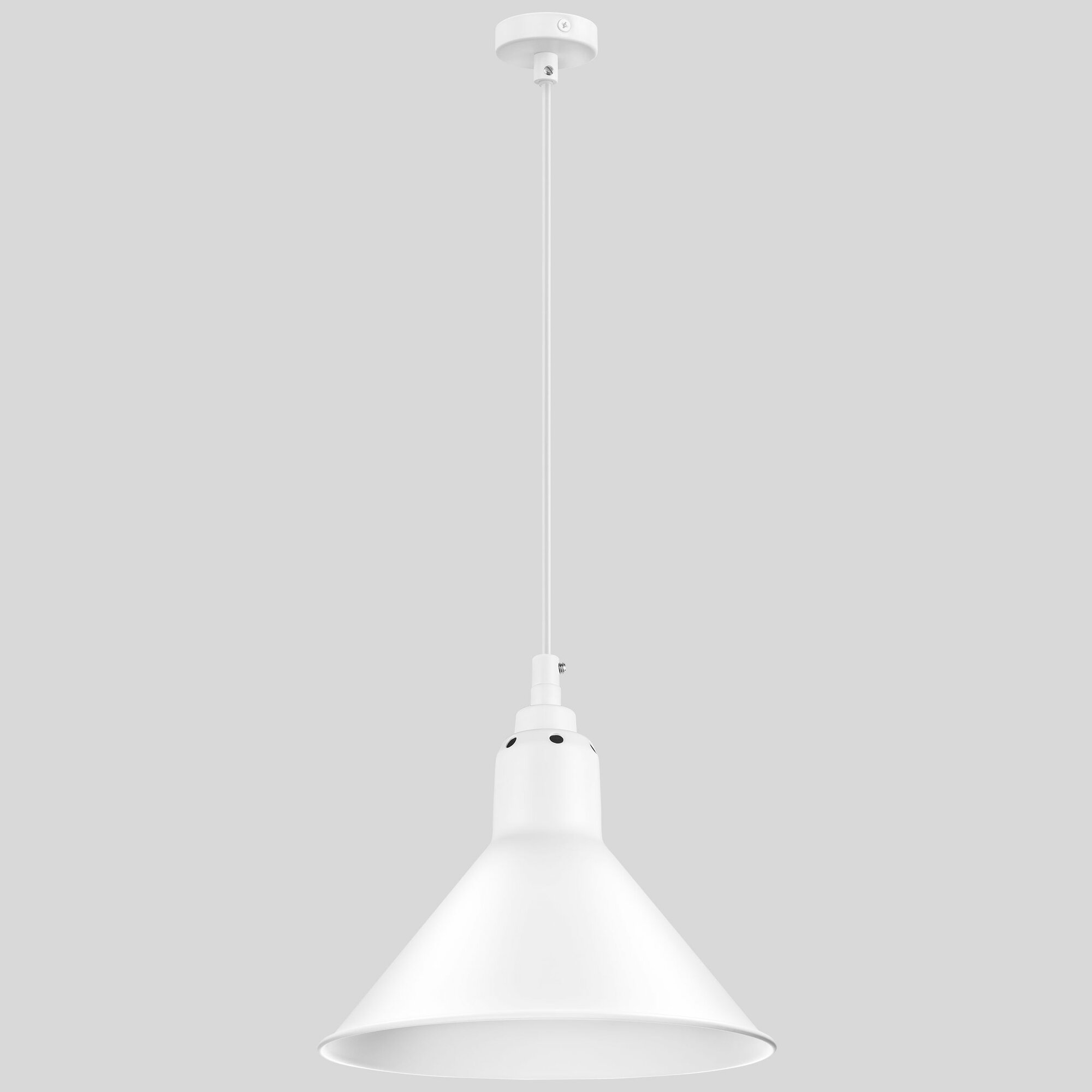 765026 Люстра LOFT 1х40W E14 белый