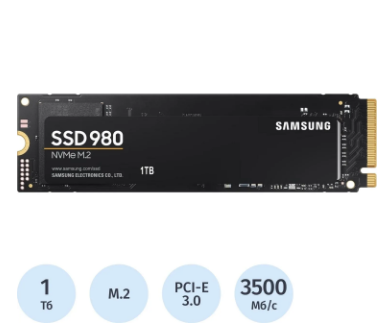 SSD накопитель Samsung (MZ-V8V1T0BW) 980 1TB M.2 2280 Pci-e