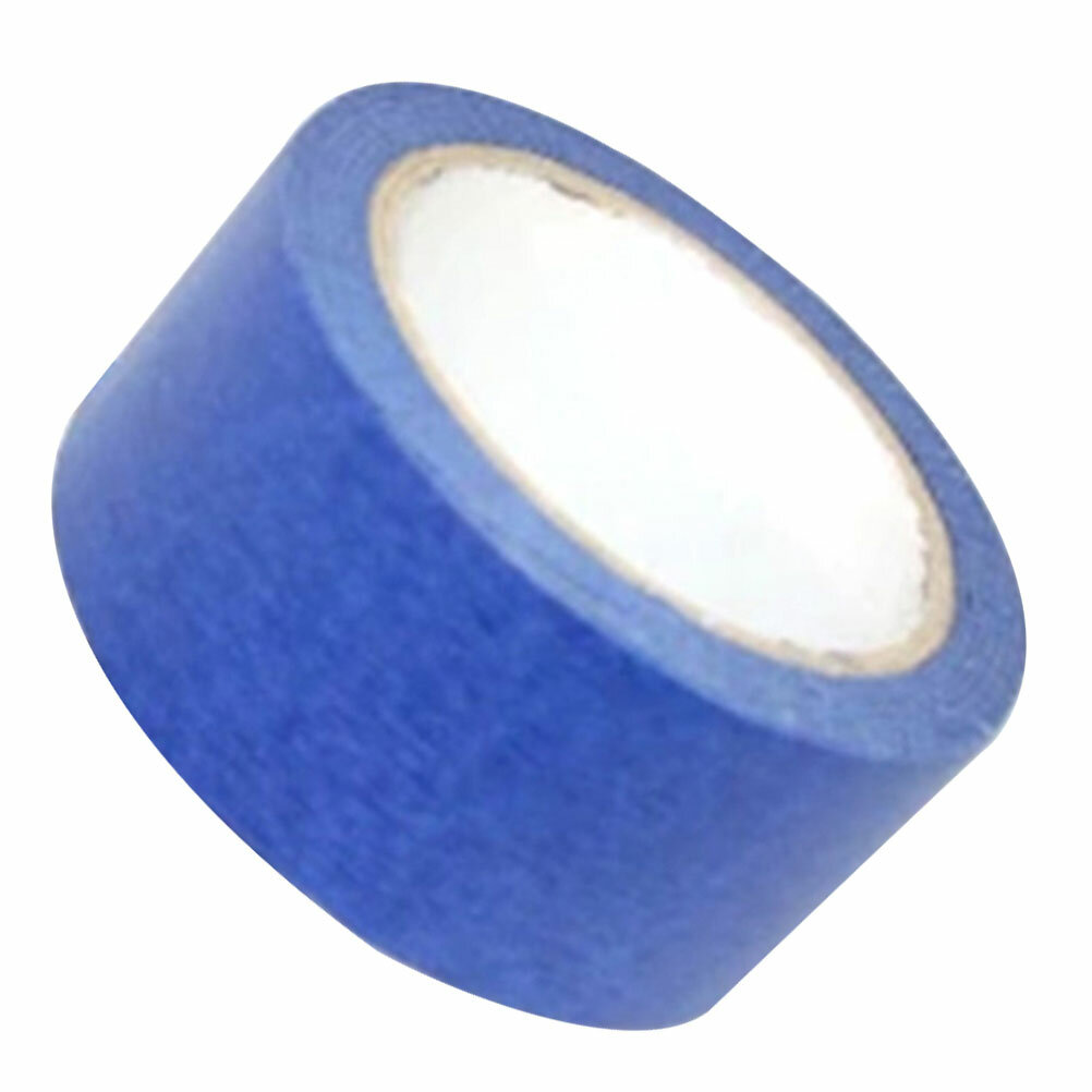 Малярная лента, гофрированная бумага, малярная лента для автомобильной краски, лента для нанесения надписей, синяя малярная лента, 1 шт. (ширина 50 мм * длина 30 м)