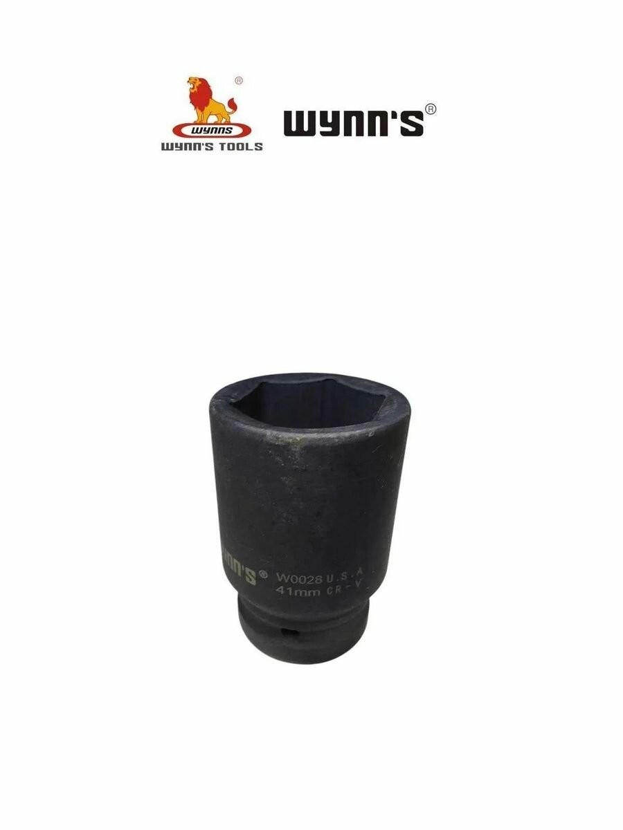 41мм Головка торцевая ударная 1" 6 гр. (CR-V) W0028RR /Wynns Tools