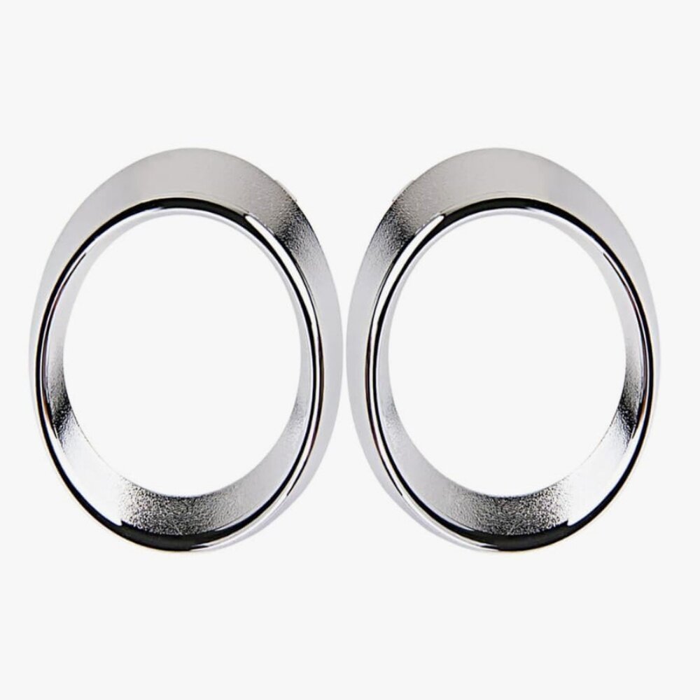 Front Left Right Side Bumper Fog Light Trim Ring For Mercedes-Benz W219