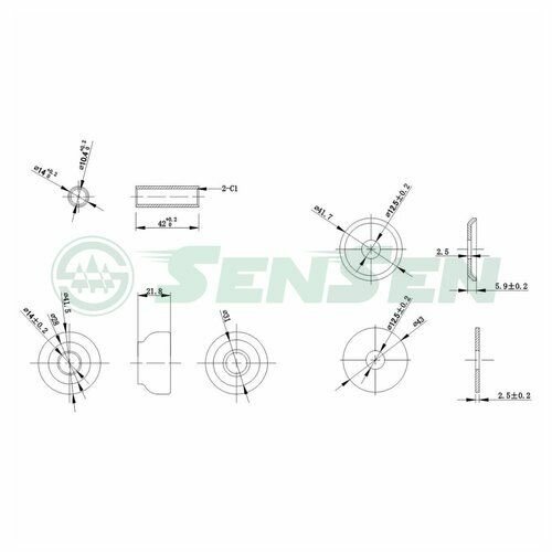 Опора амортизатора Sensen M61088