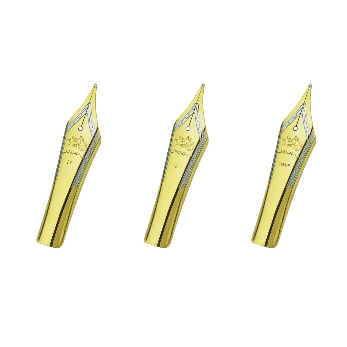 Наконечники для ручек Jinhao #6 Silver EF/F/M 3шт.