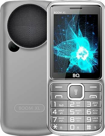 Мобильный кнопочный телефон BQ 2810 Boom XL, серый