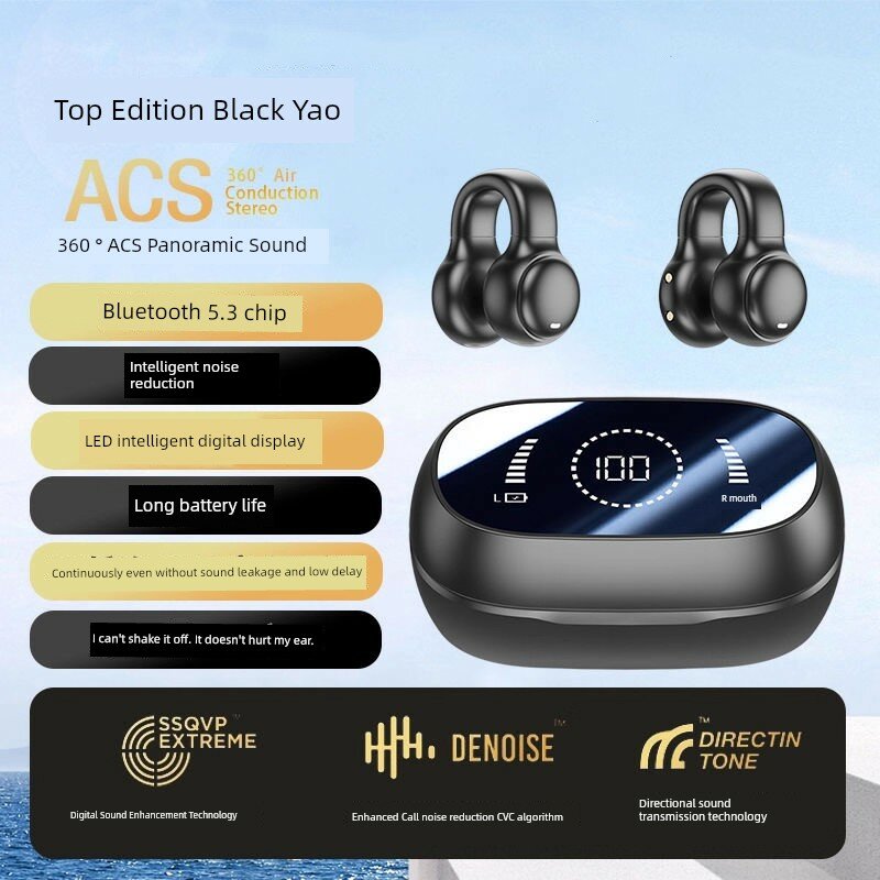 Bluetooth Earbuds Pro 15Max Премиум версия черный цвет с высококачественным звуком, пространственным звуком, низкой