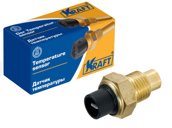 Датчик температуры ВАЗ 2101 в блок (на указатель) ан. ТМ 106 (KRAFT) КТ104803